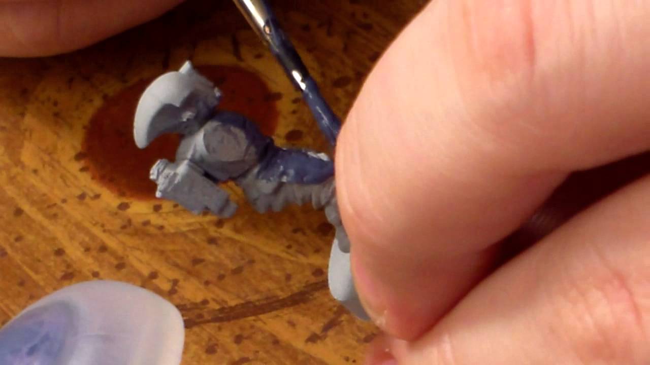 6 Easy Steps to Painting a Miniature - YouTube