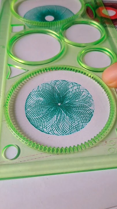 Giant Spirograph vs. Mini Spirograph! 🔥 #BigVsSmall #FunChallenge #Crafty - YouTube