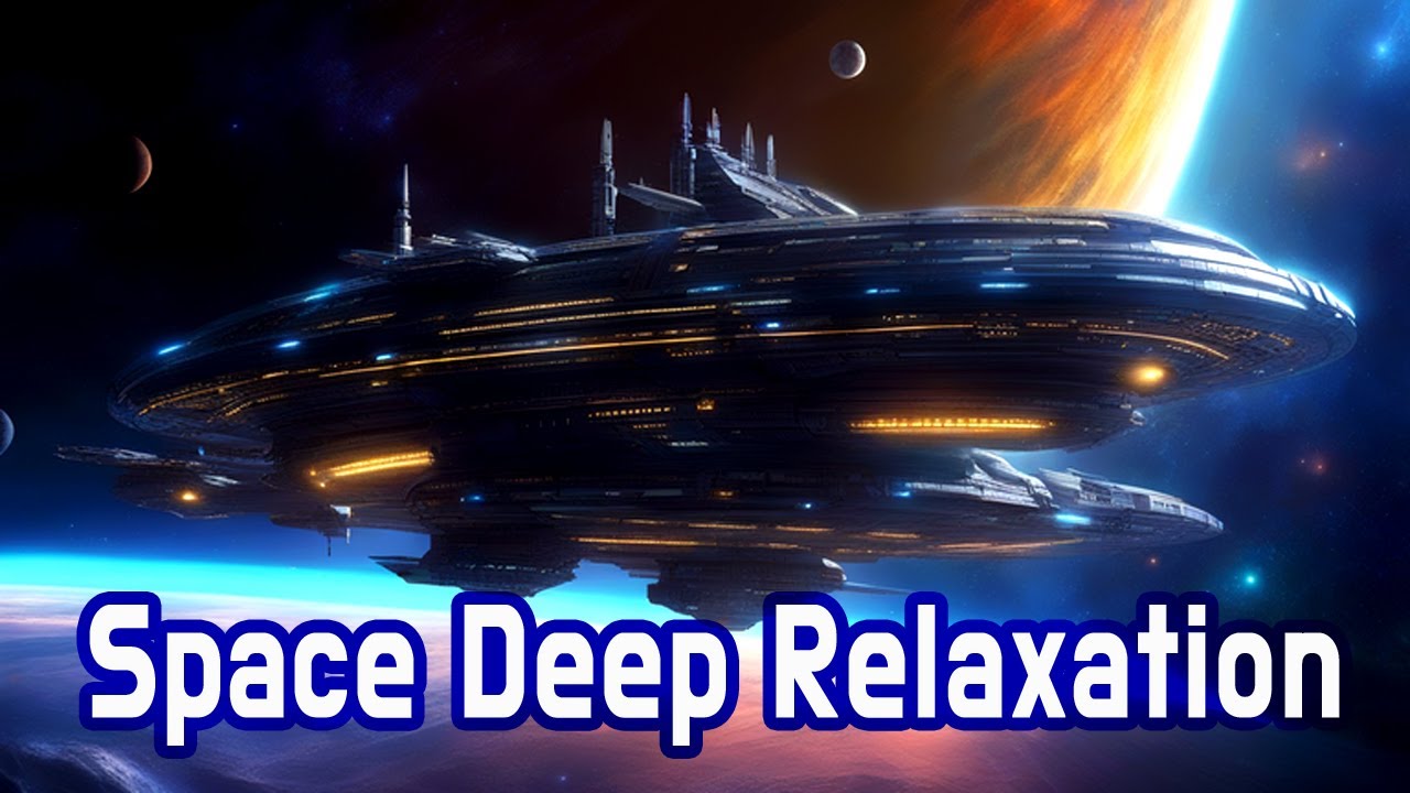 Ambient Space Music | Space Ambience | Sleep Sound 👩‍🚀👨‍🚀| Relaxing ...