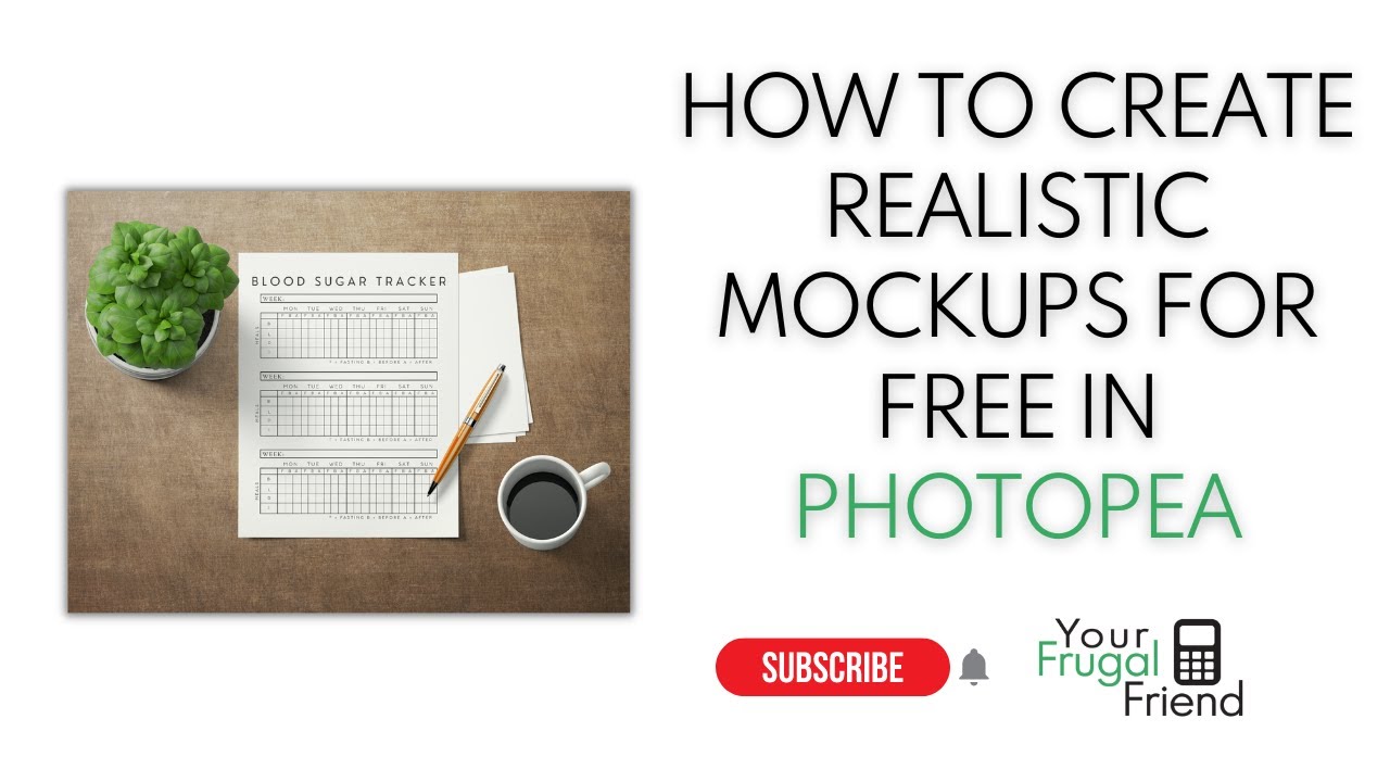 How to Create a Smart Mockup for Free in Photopea - YouTube