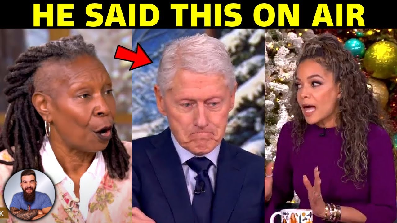 The View STUNNED After Bill Clinton ADMITS This On-Air - YouTube