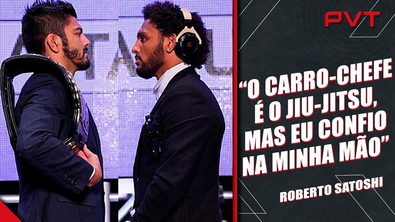 ROBERTO SATOSHI ANALISA LUTA CONTRA A.J. MCKEE - YouTube