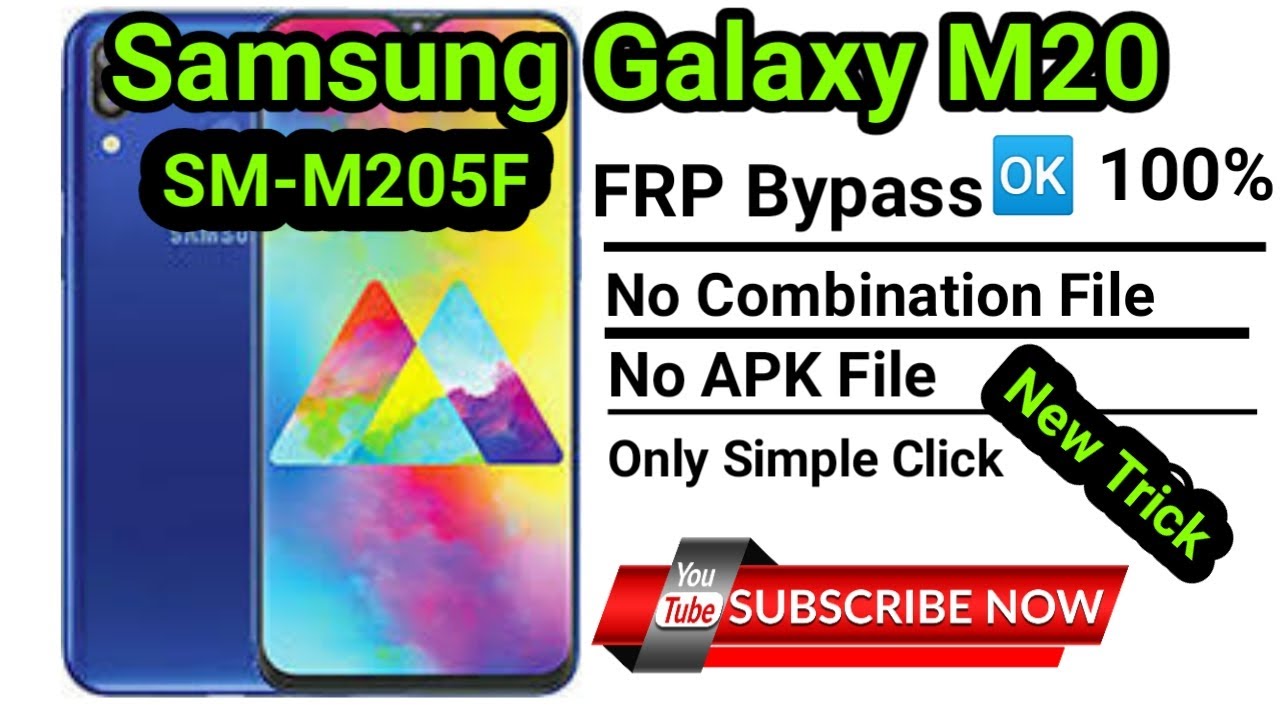 Samsung M20 SM M205F Frp Bypass ok 100% by Z3x Box - YouTube