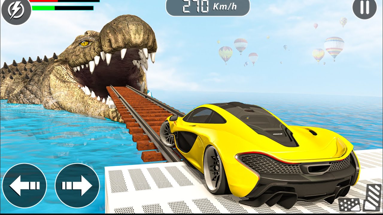 Mega Rampa Car Stunt Master - Ramp Car Game Simulator 3D - Android ...