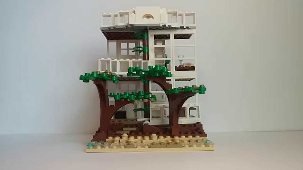 Small lego Hotel Moc - YouTube