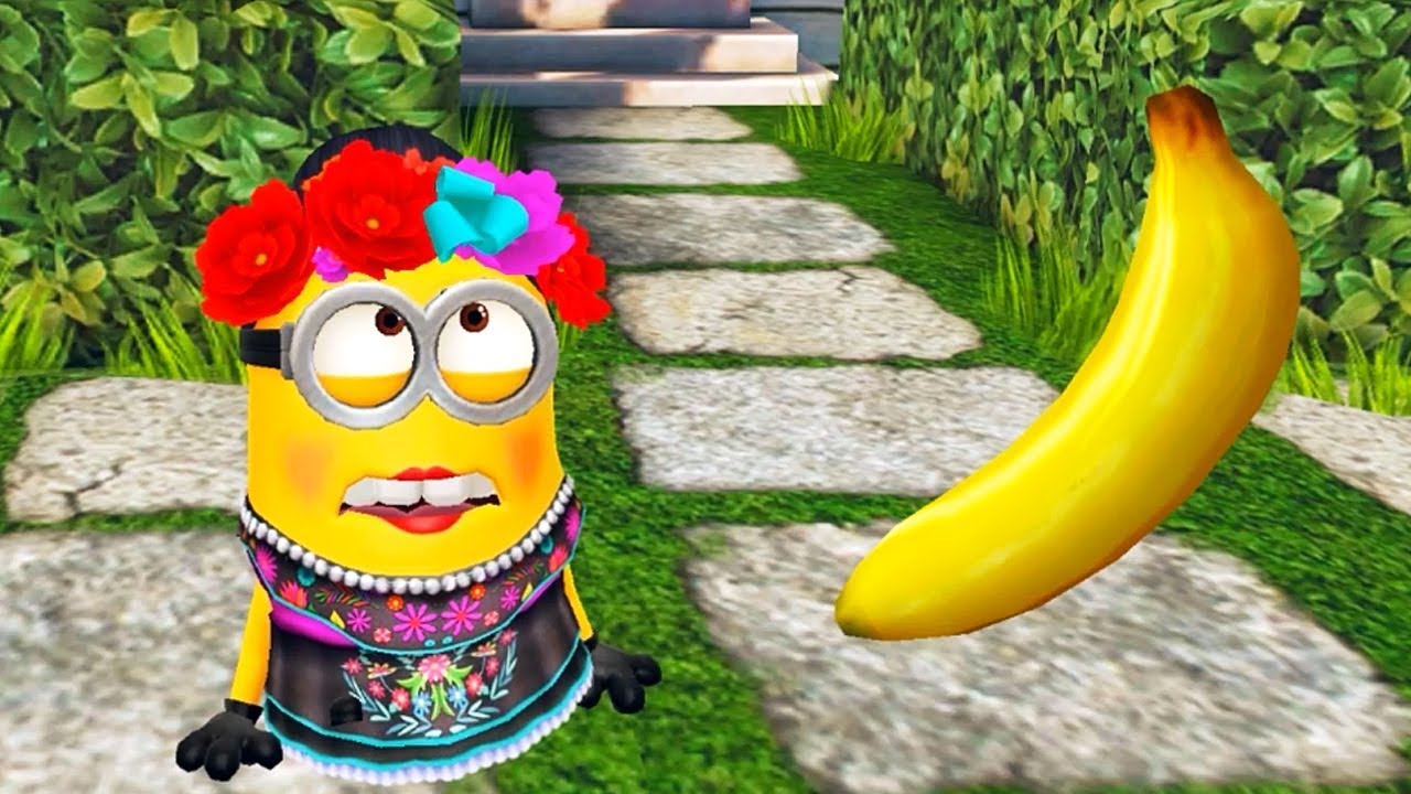 Catrina Minion Runs in Movie night Special mission - Minion rush game ...