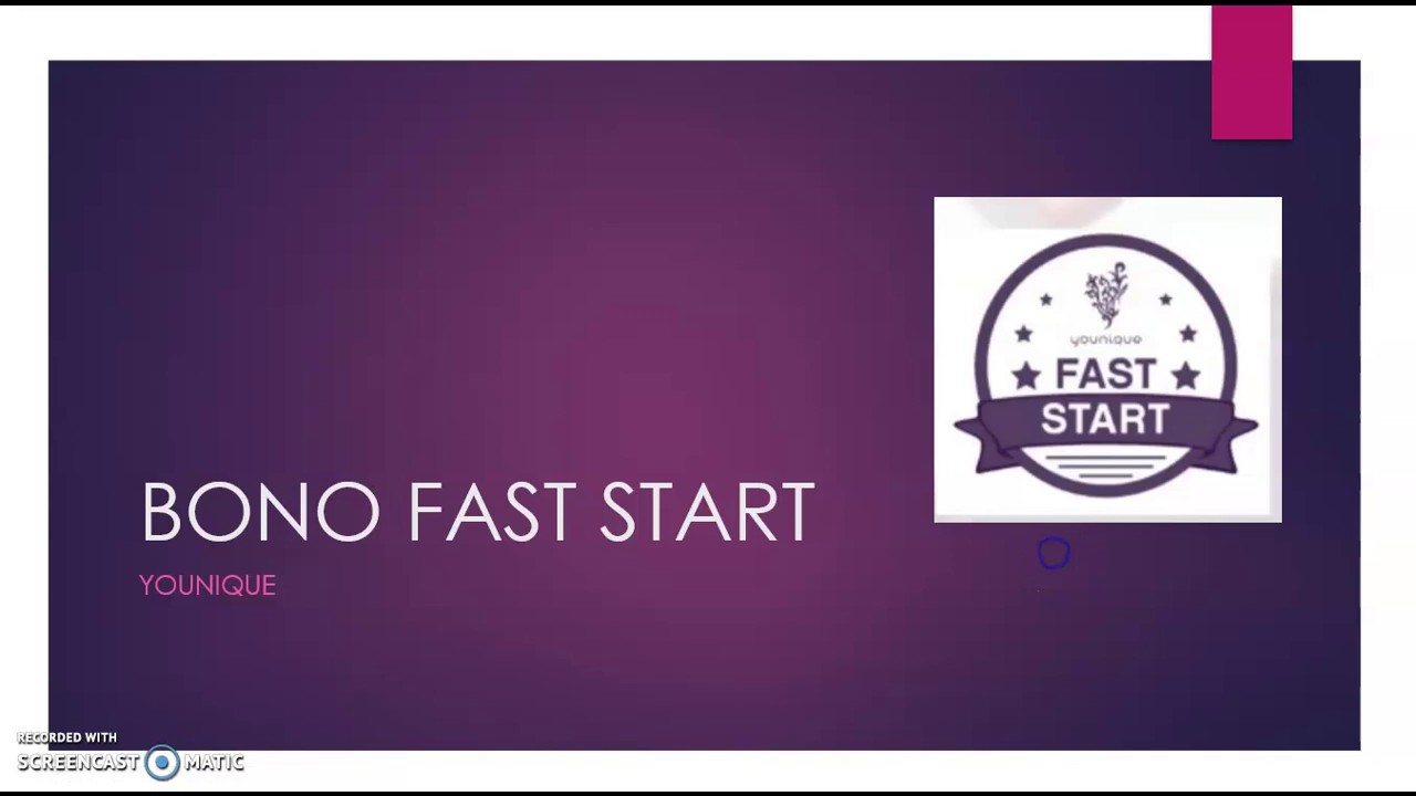 Bono Comienzo Rápido Younique (Fast Start) - YouTube