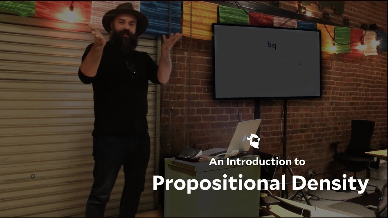 An Introduction to Propositional Density - YouTube