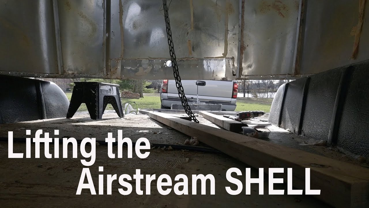 Shell off Airstream Renovation | RV Renovation - YouTube