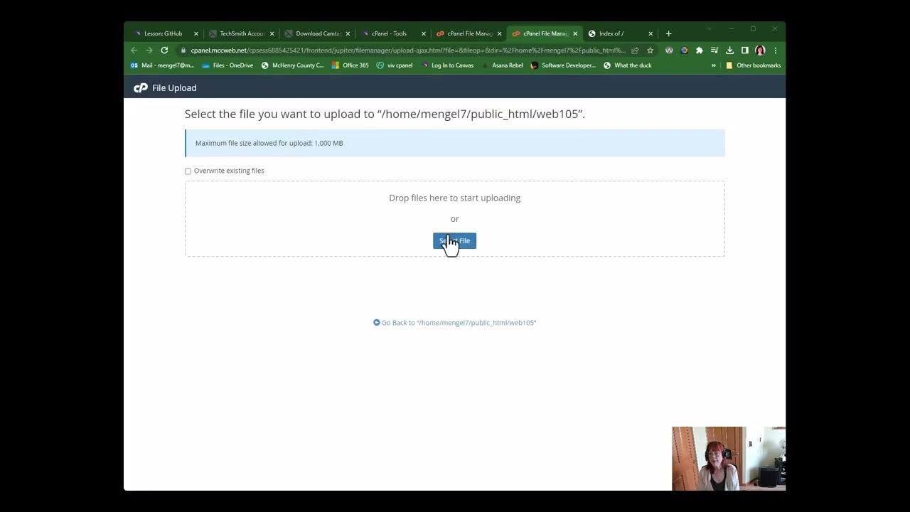 Uploading and publishing zipped files to cpanel - YouTube
