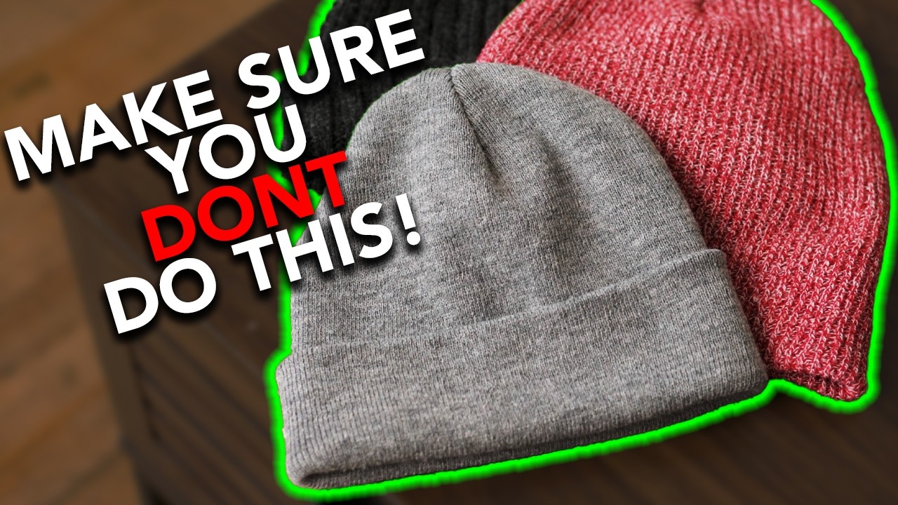 How to Wear a Beanie the CORRECT Way! - YouTube