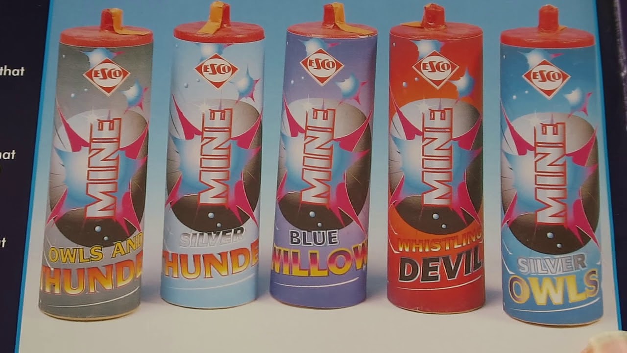 Esco Weco fireworks brochure 1998 - YouTube
