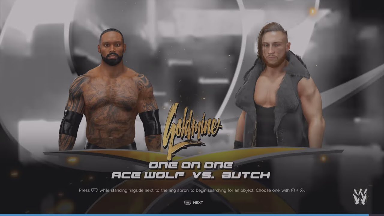 Ace Wolf Vs Pete Dunne(Goldmine) - YouTube