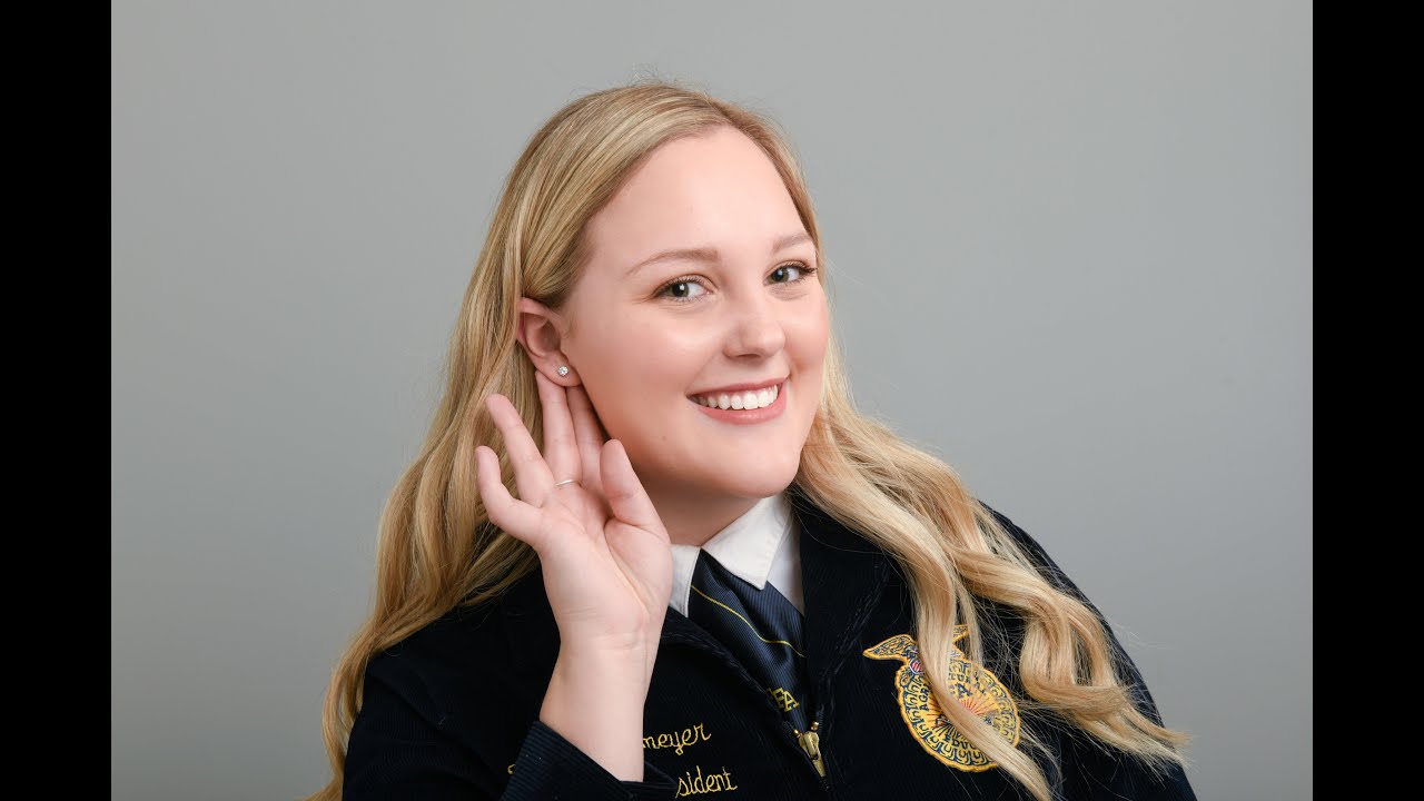 NC FFA State Vice President Abbey Zentmeyer "Trust the Process" - YouTube