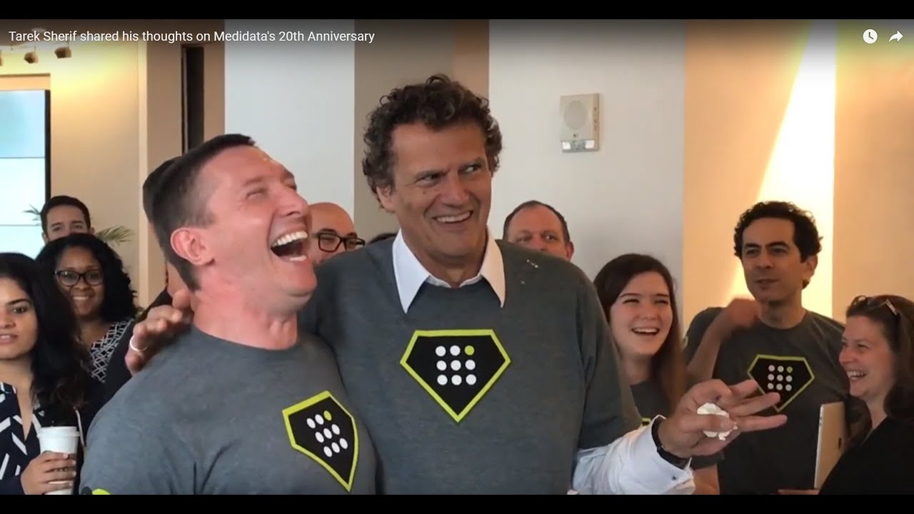 Tarek Sherif Shared His Appreciation at Medidata's 20th Anniversary ...