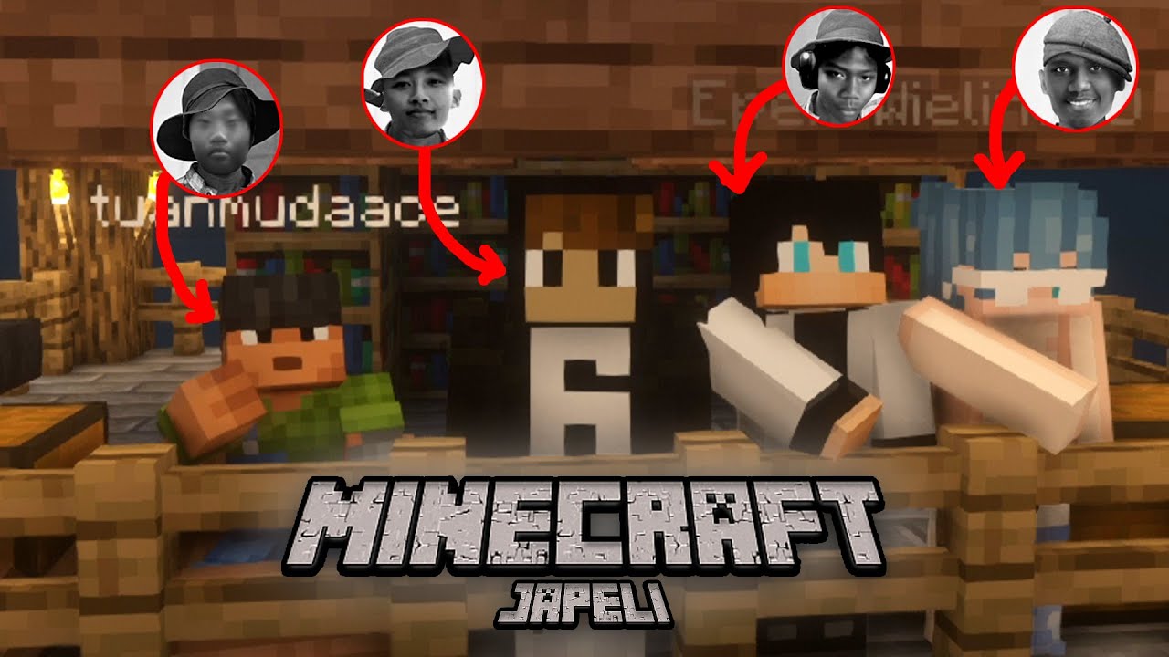 MENJELAJAH GOA BERSAMA MEMBER JAPELI - MINECRAFT SURVIVAL JAPELI #2 ...
