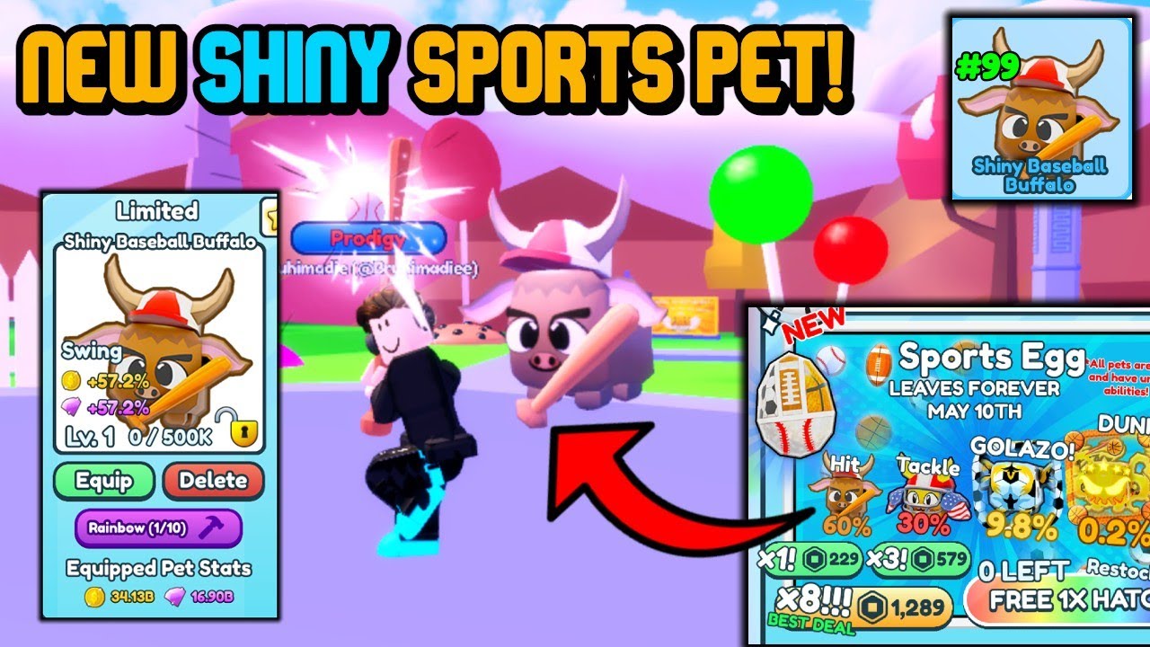 I Hatched The New Sports Pet as a SHINY in Free Hatchers! - YouTube