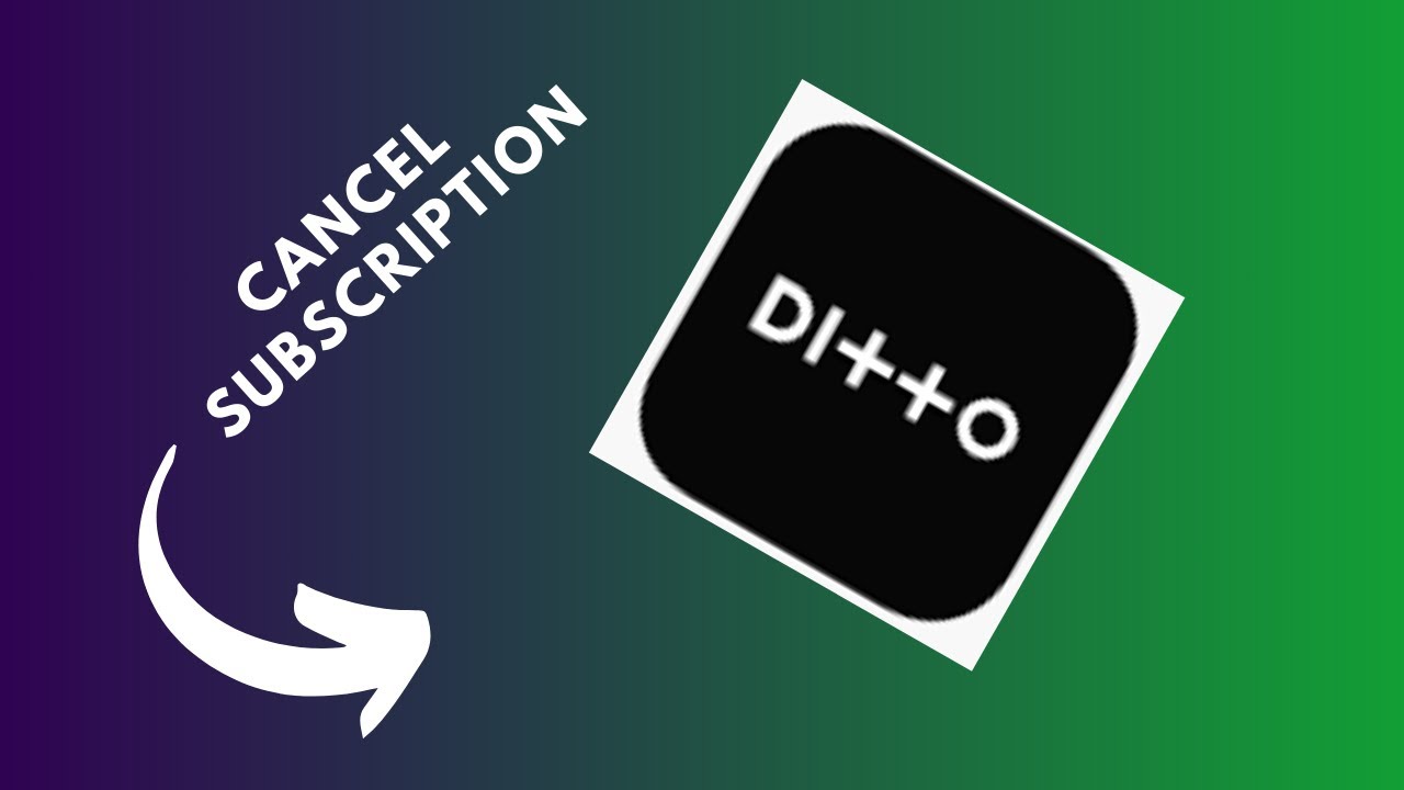 how to cancel Ditto Music subscription - YouTube