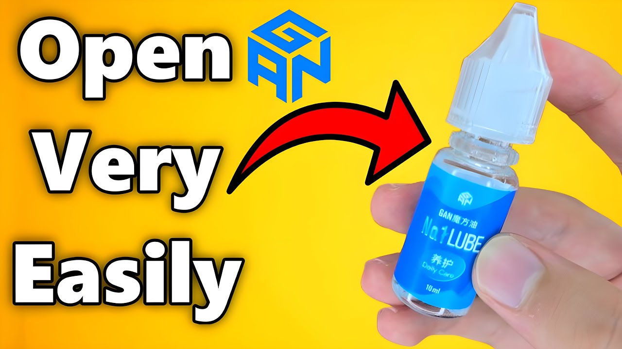 HOW To Open The Gan Lube (Quick & Easy) - YouTube