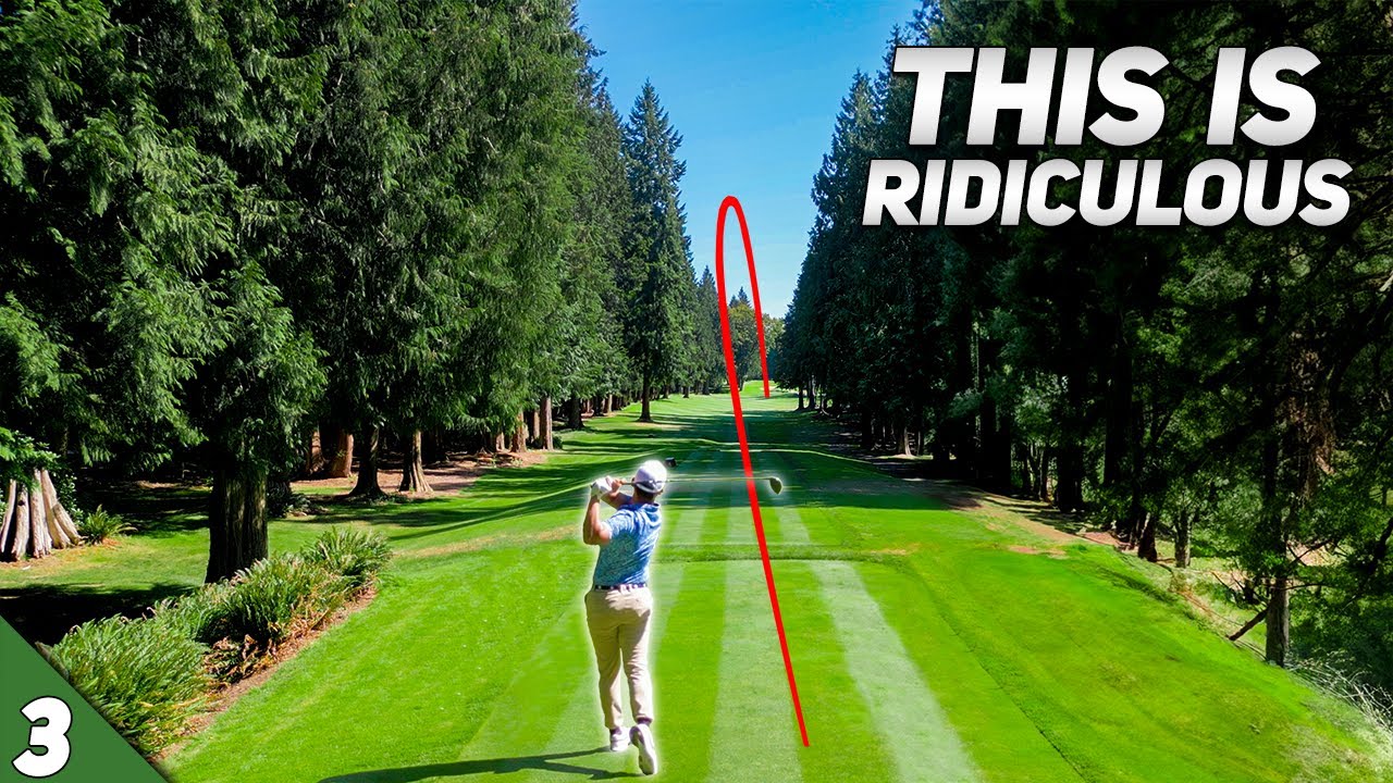 This is the tightest golf course I’ve ever played - YouTube