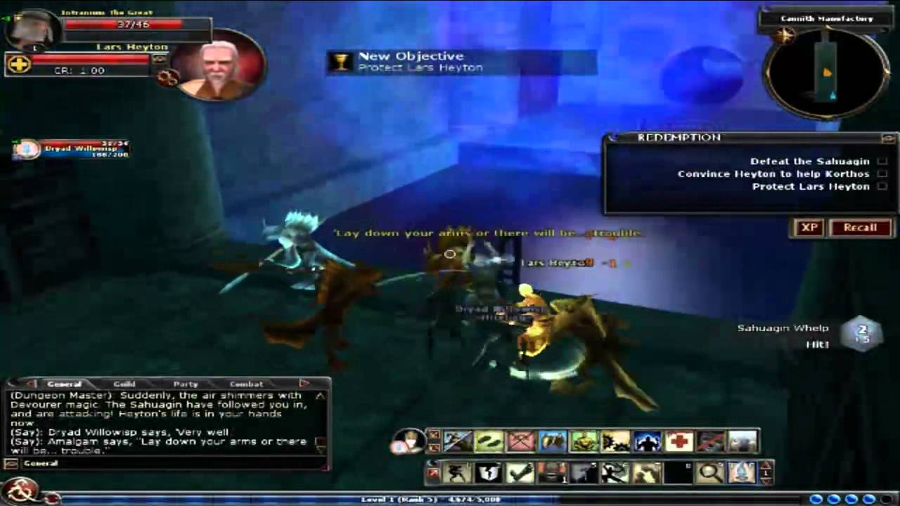 Dungeons and Dragons Online - Cannith Manufactory Walkthrough - YouTube