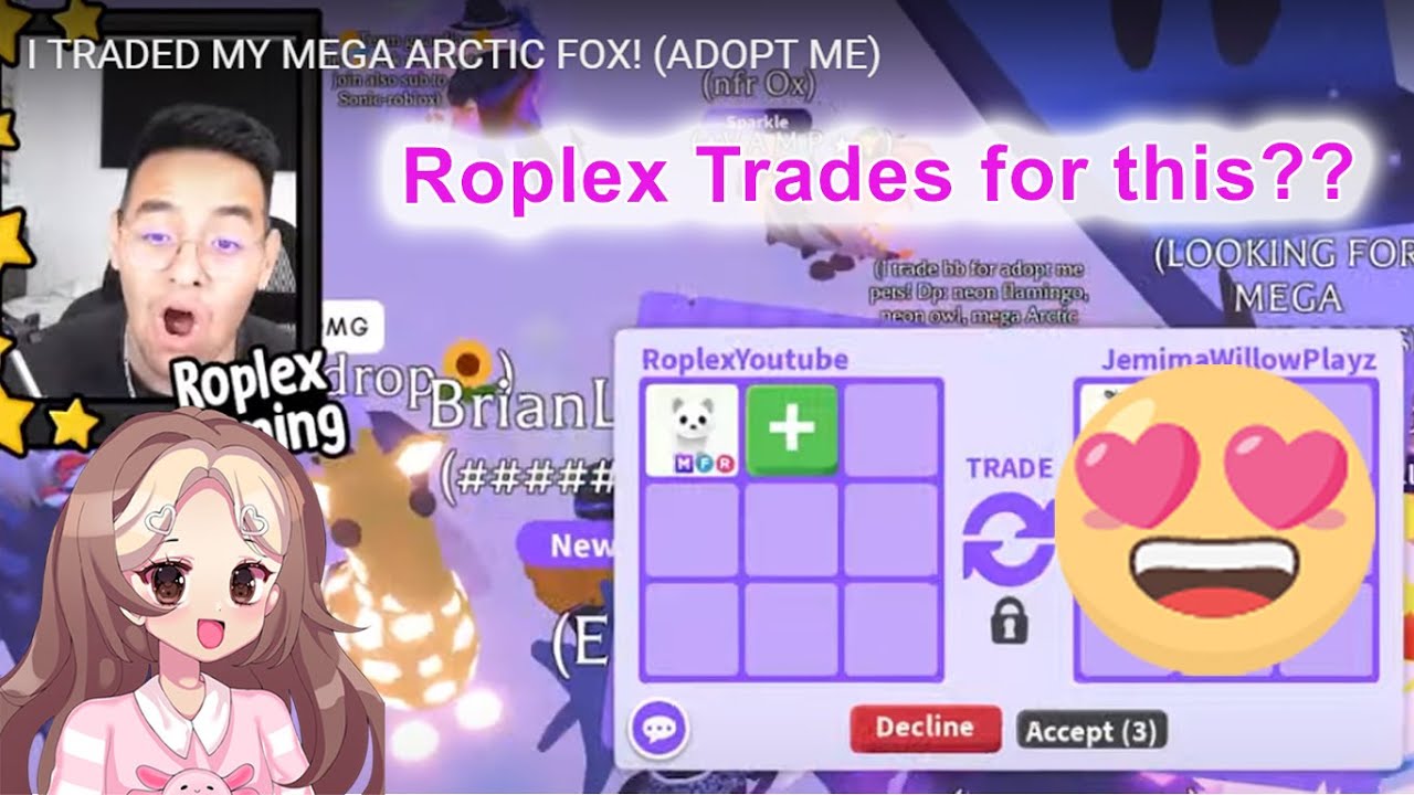 I traded Roplex for this in Adopt Me (Roblox) - YouTube