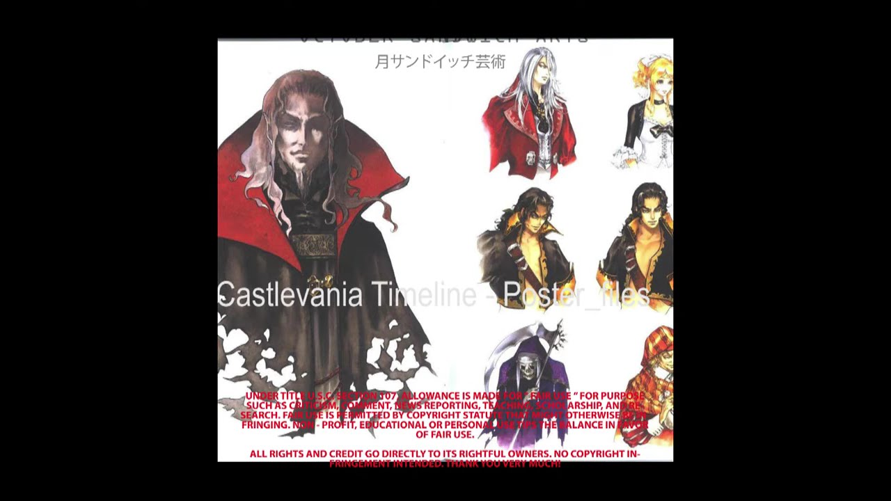 51 Castlevania Timeline Poster files - YouTube