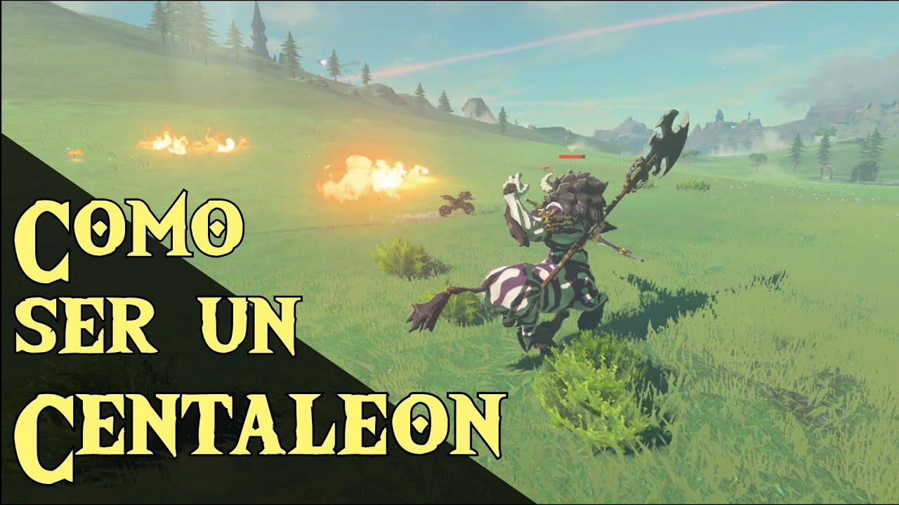 Como ser un centaleon en Zelda BOTW - YouTube