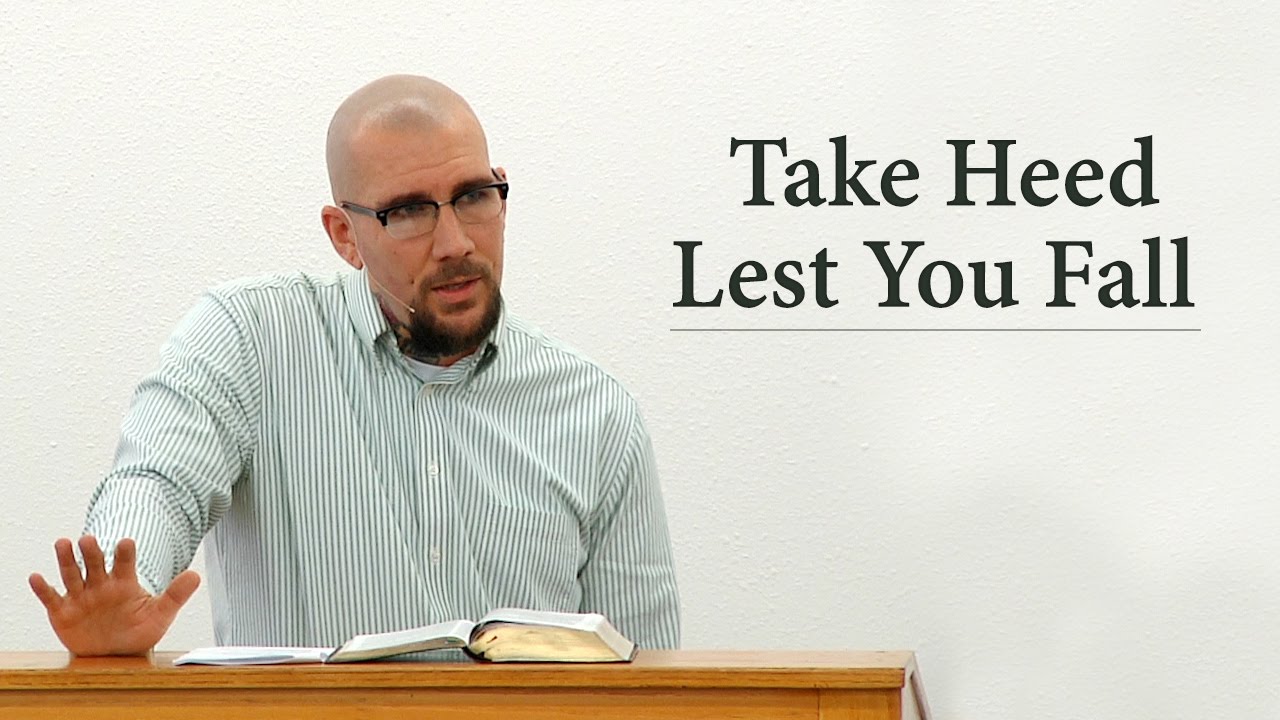 Take Heed Lest You Fall - Matthew McDonnell - YouTube