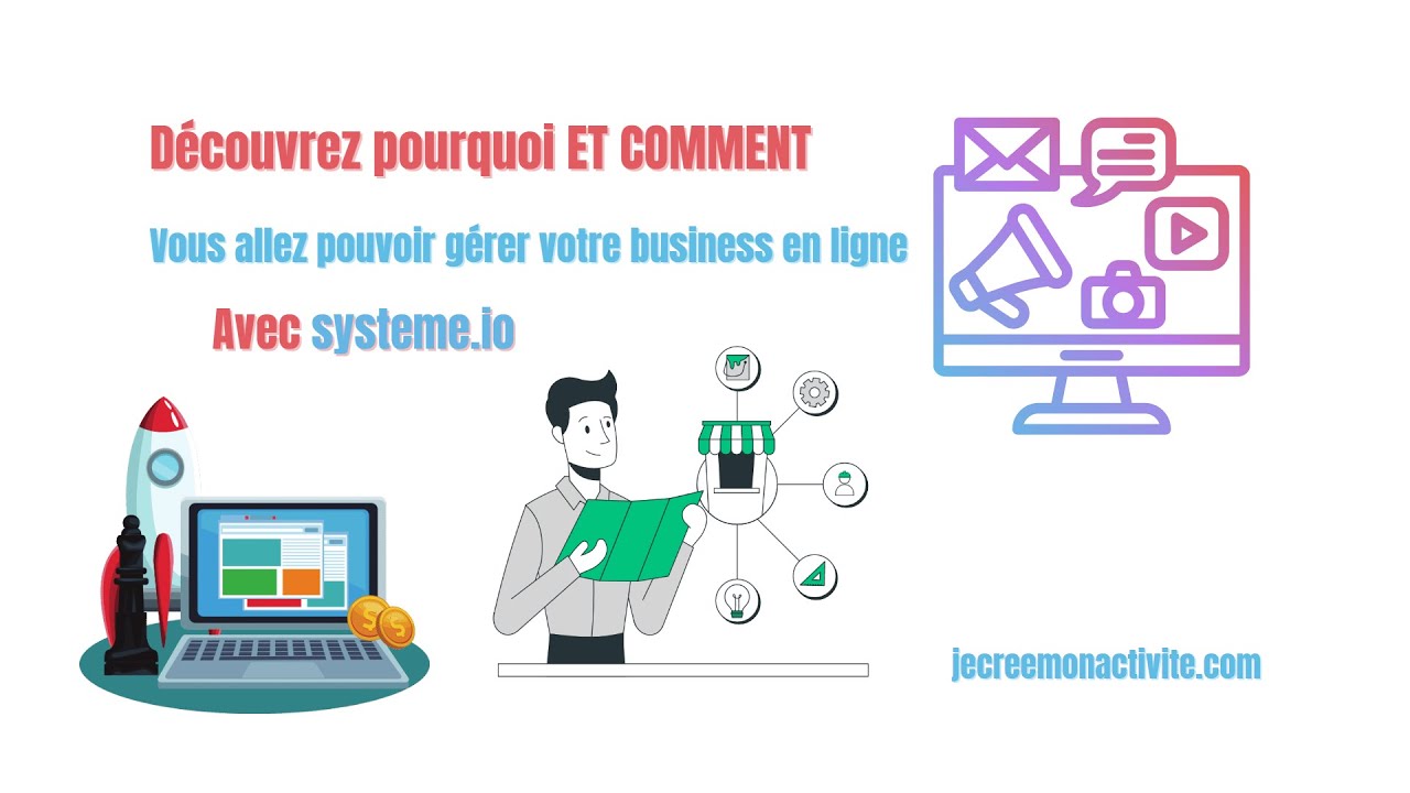 Créez et gérez facilement votre business en ligne avec systeme io - YouTube