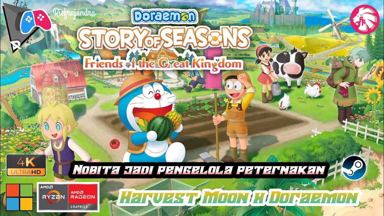 DORAEMON SOS: FRIENDS OF THE GREATES KINGDOM | NOBITA JADI MANDIRI ...