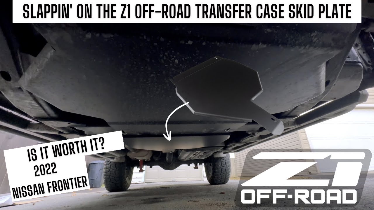 Z1 Off-Road Transfer Case Skid Plate: Off-Road Must-Have for Nissan ...