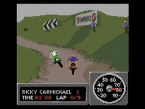 RETRO VALUE - Championship Motocross 2001 [Game Boy Color] - YouTube