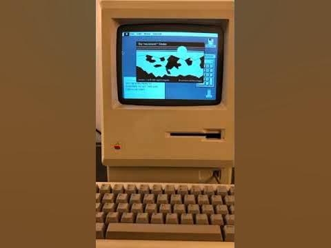 Apple Macintosh 512K - YouTube
