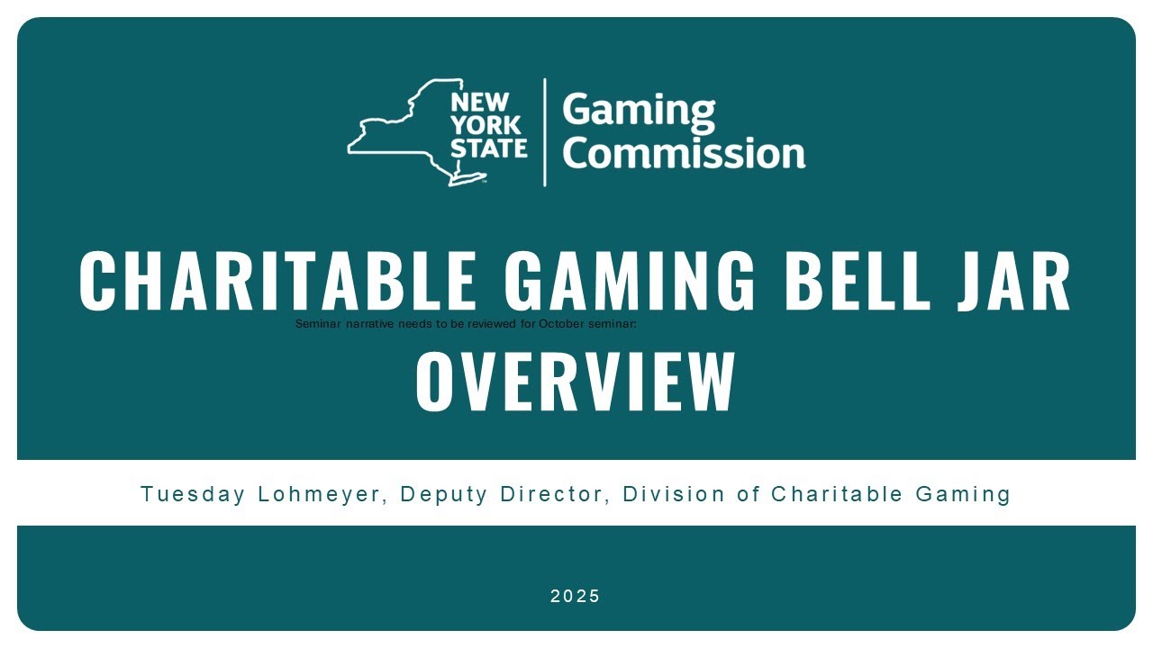Charitable Gaming Seminar 11 12 2025 - YouTube