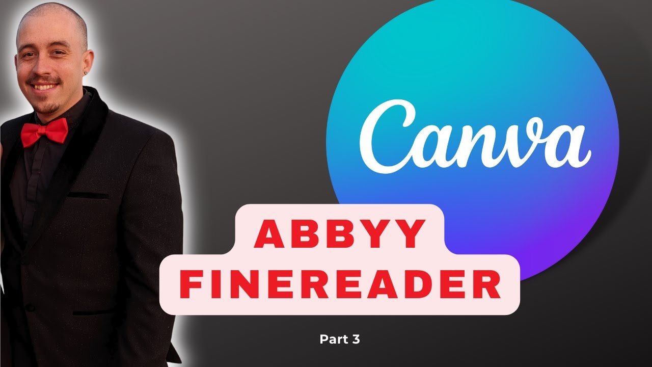 Canva PDFs and Abbyy Finereader 15 workflow | Part 3 - YouTube