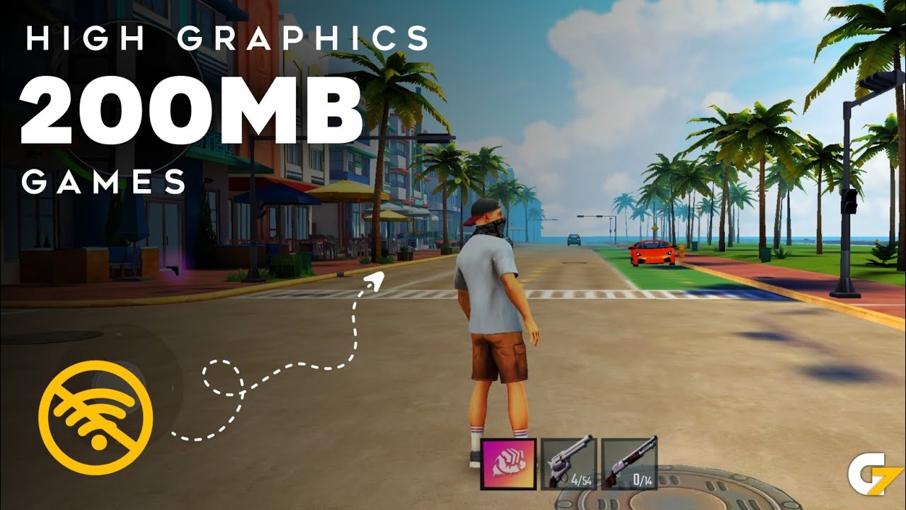 Top 5 Offline Android Games in 200MB with High Graphics - YouTube
