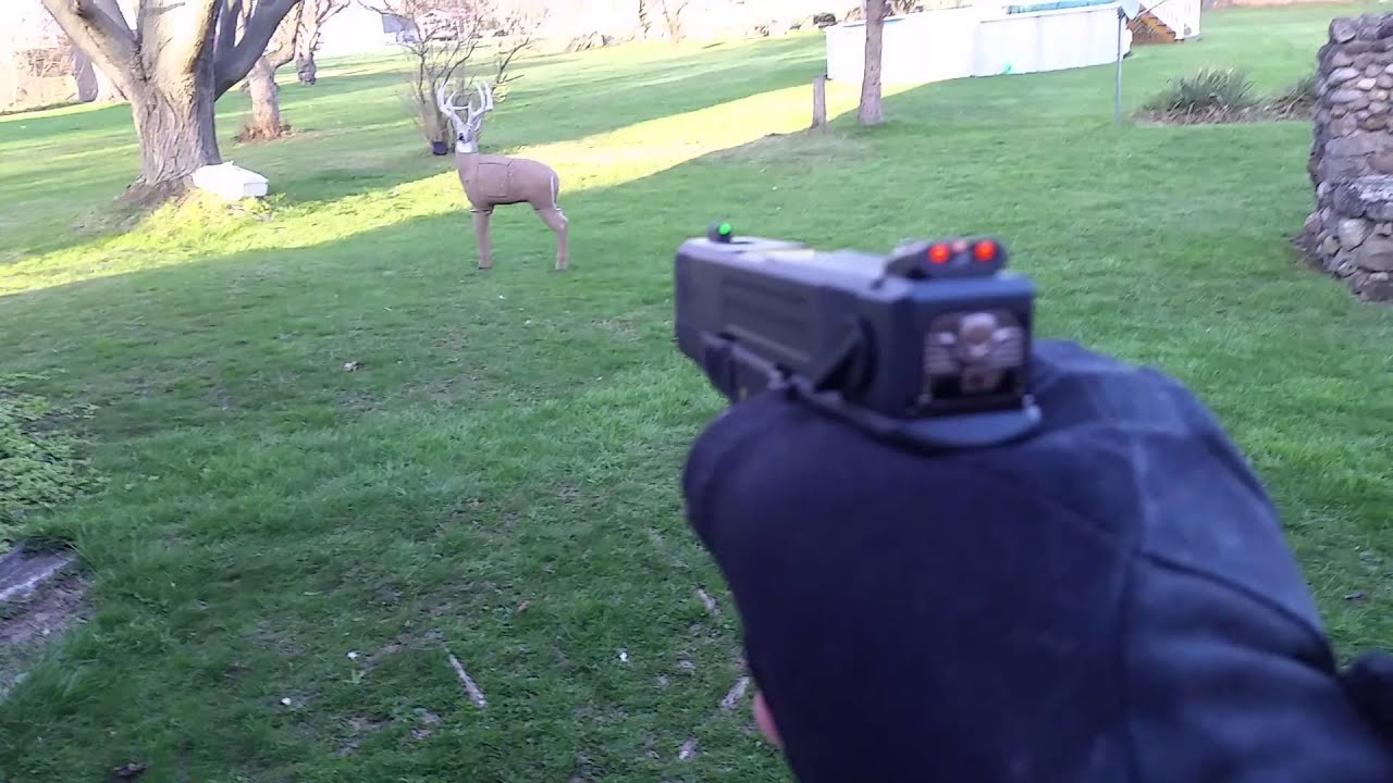 Shooting Full Auto WE G26 T5 GBB - YouTube