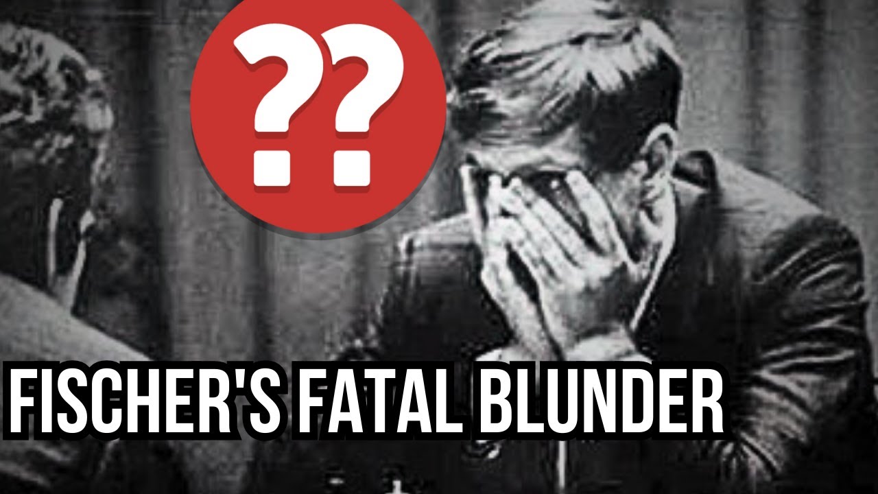 Bobby Fischer's famous world championship mistake - YouTube