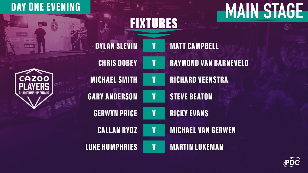 PDC Players Championship Finals 2023 11 24 - Gerwyn Price vs Ricky ...