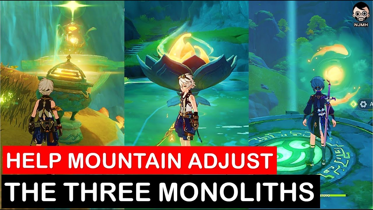 [Easy Guide] Help Mountain adjust the three Monoliths Threefold ...