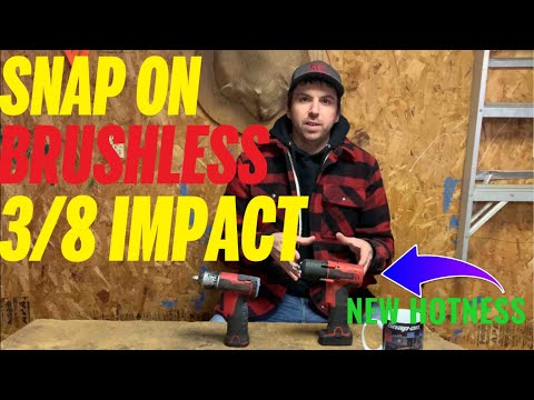 SNAP ON BRUSHLESS 3/8 IMPACT REVIEW (CT861)