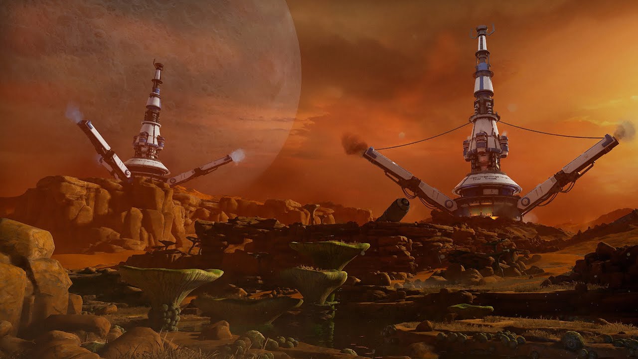 Artstation Grand Space Opera Challenge - YouTube