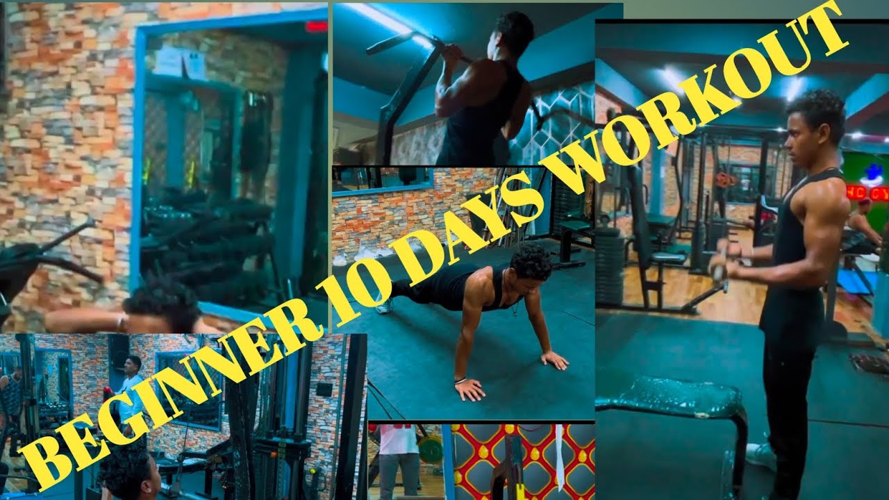 10 DAY'S MIX WORKOUT PLAN FOR BEGINNER ️💪🔥 | FULL BODY WORKOUT | SHC ...