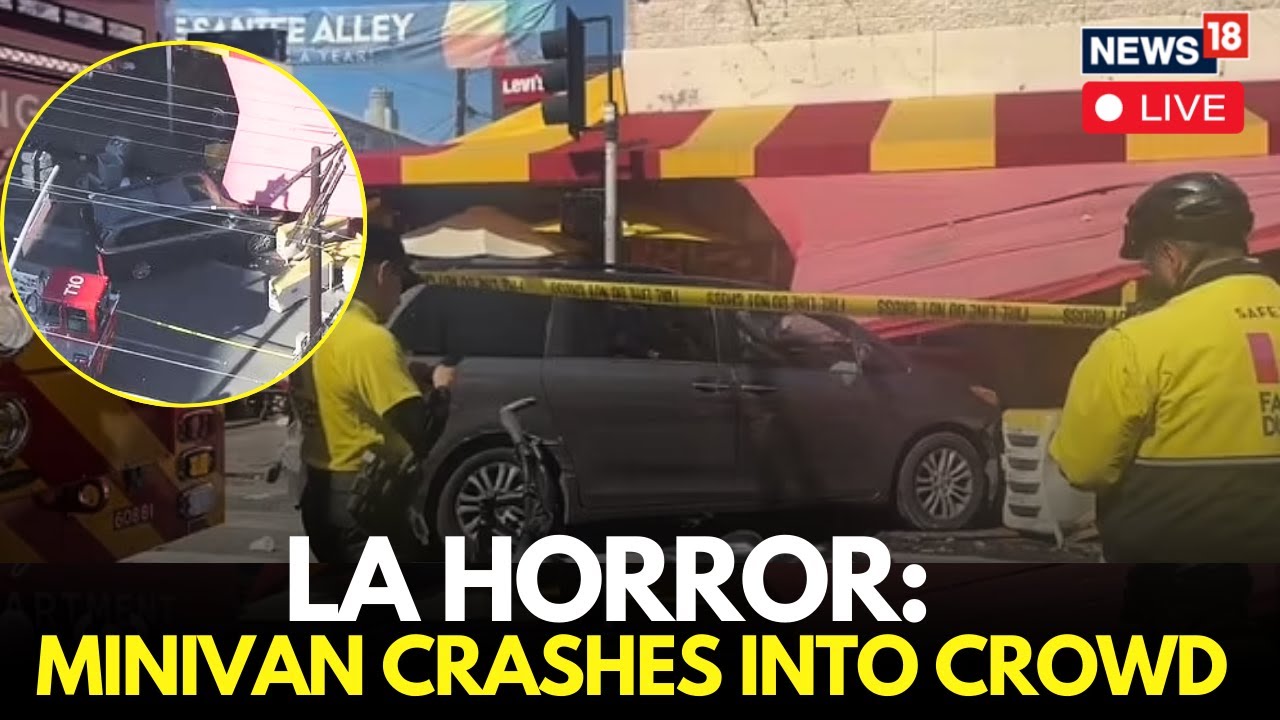 LA Minivan Crash Live Updates | At Least Nine Injured, Including Kids ...