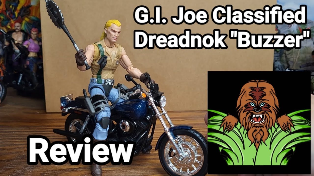 G.I. Joe Classified #106 - DREADNOK "BUZZER" Action Figure Review, and ...