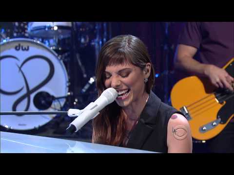 Christina Perri - Human - David Letterman 04 21 2014