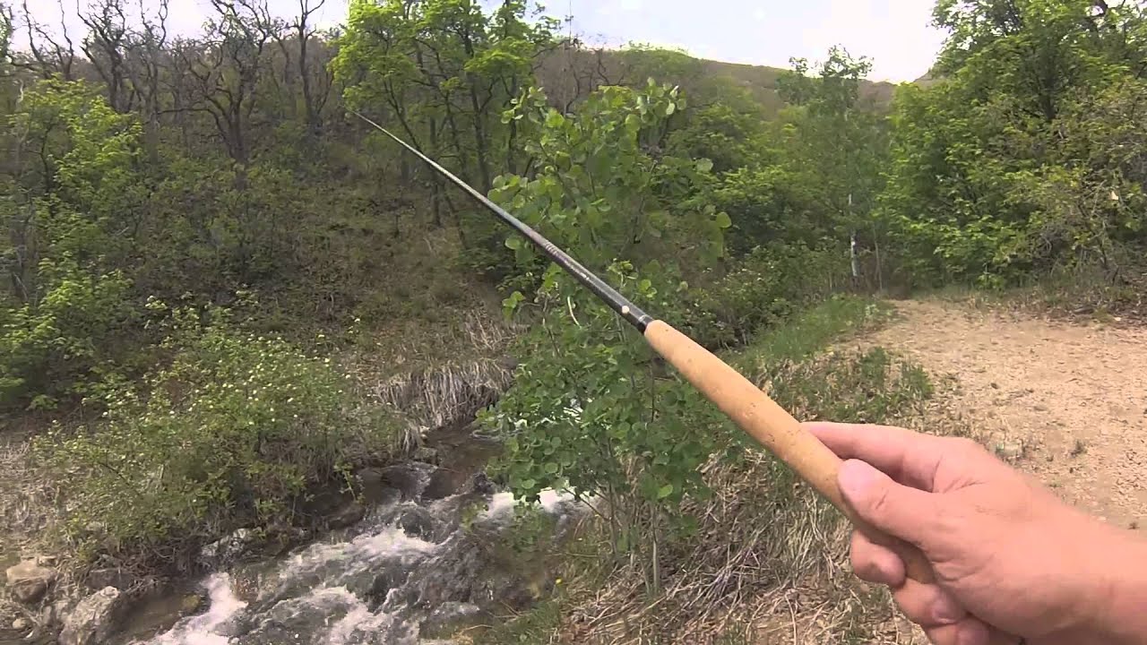 Very Small Mountain Stream Tenkara - YouTube
