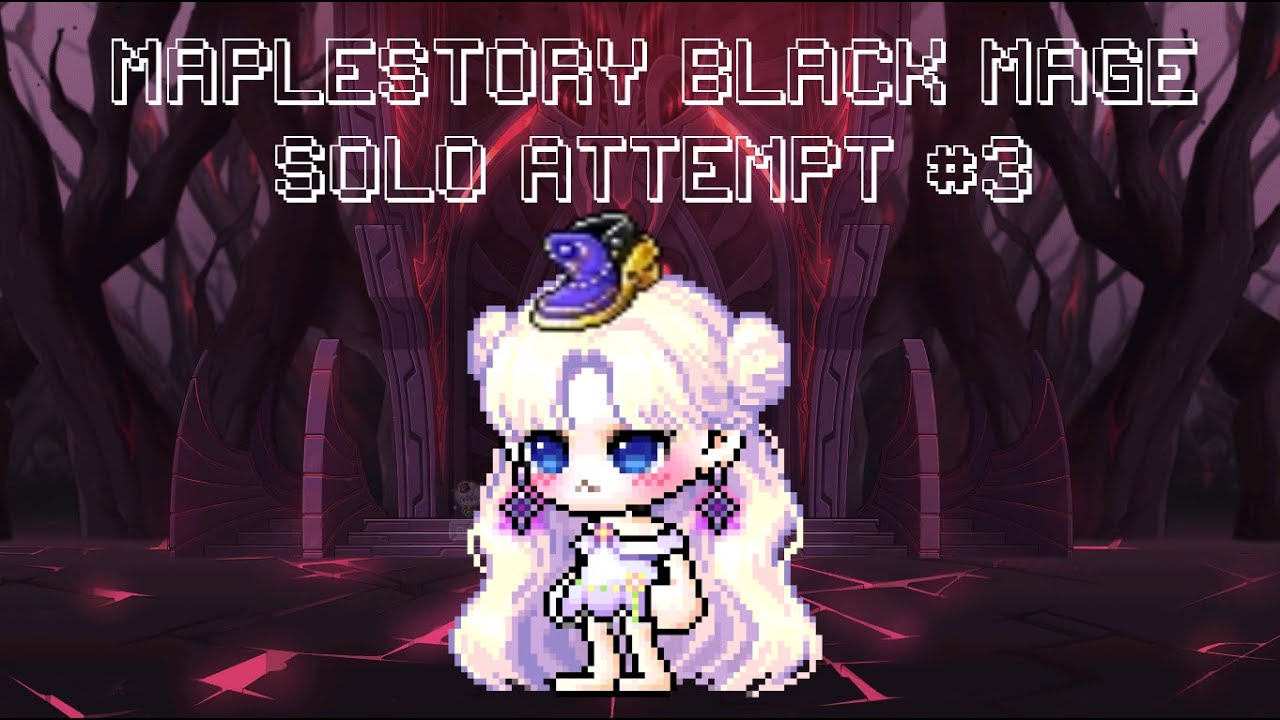 MapleStory Black Mage Solo Attempt 3 - YouTube
