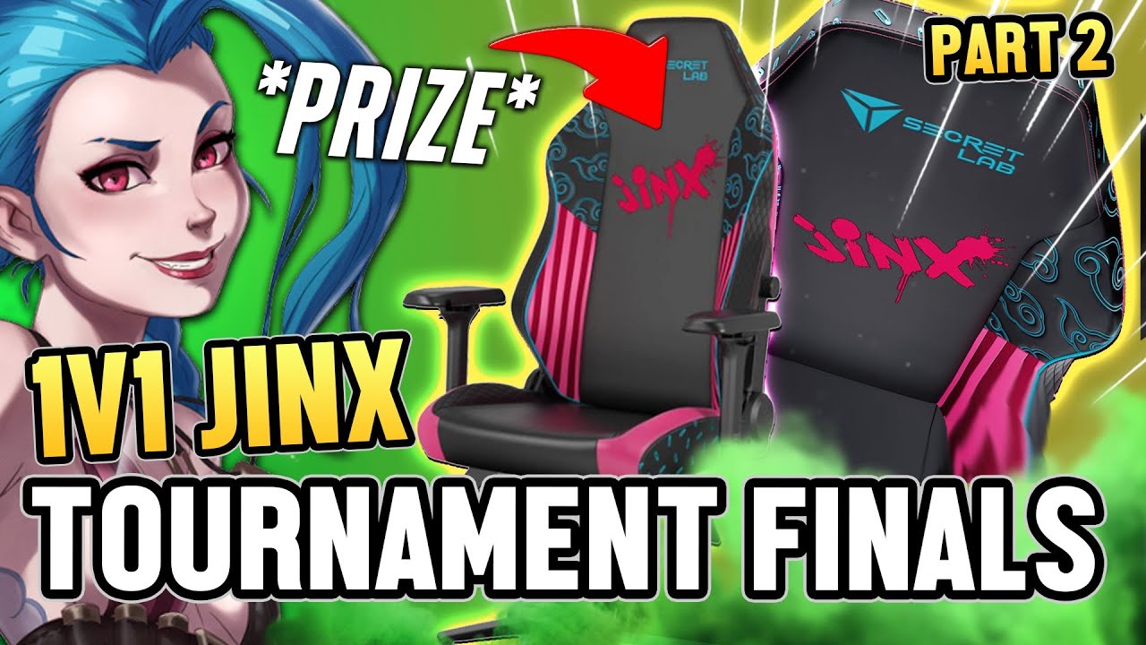 JINX TOURNAMENT FINALS! I EMBARRASS THE WINNER IN A 1V1 | League of ...